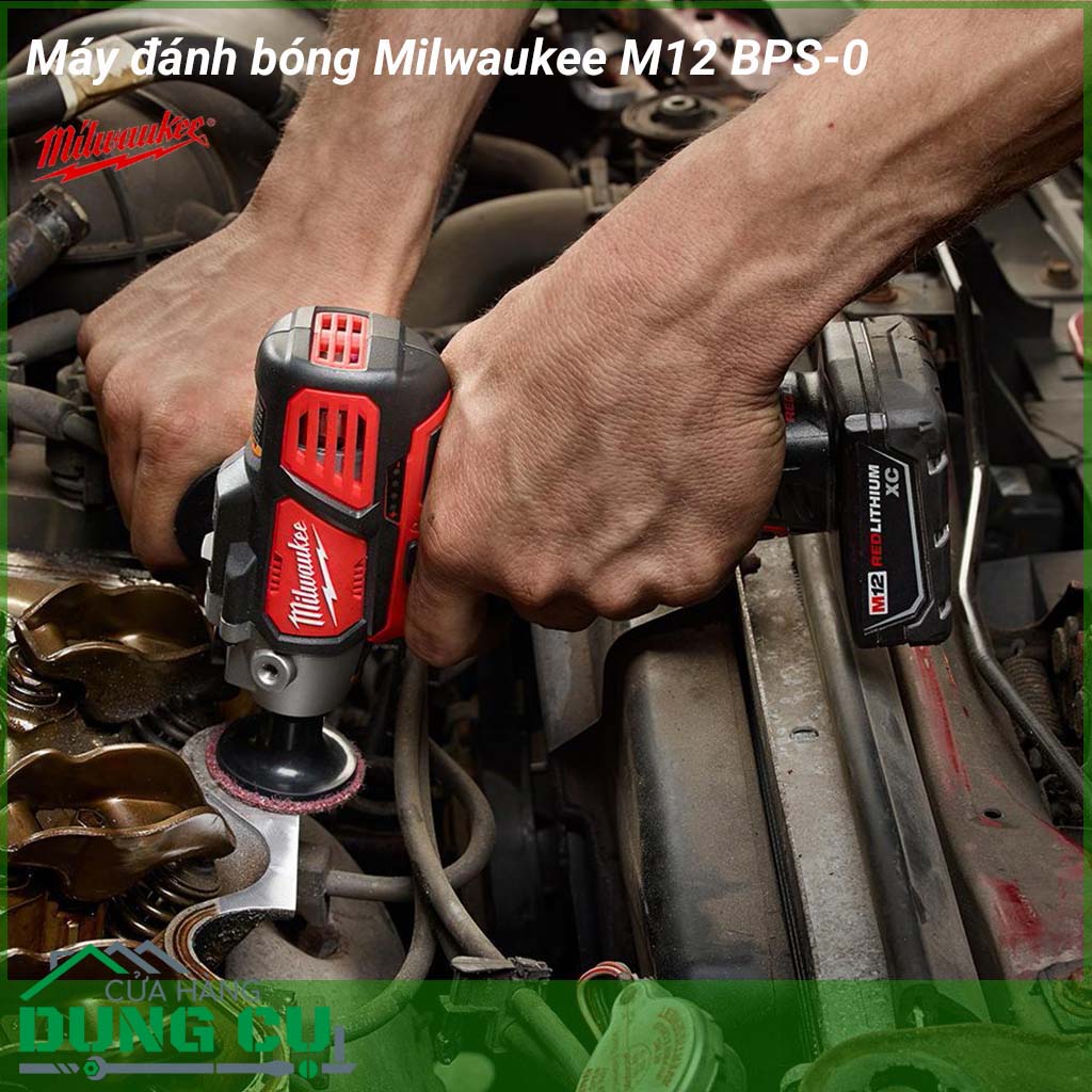 Máy đánh bóng Milwaukee M12 BPS-0