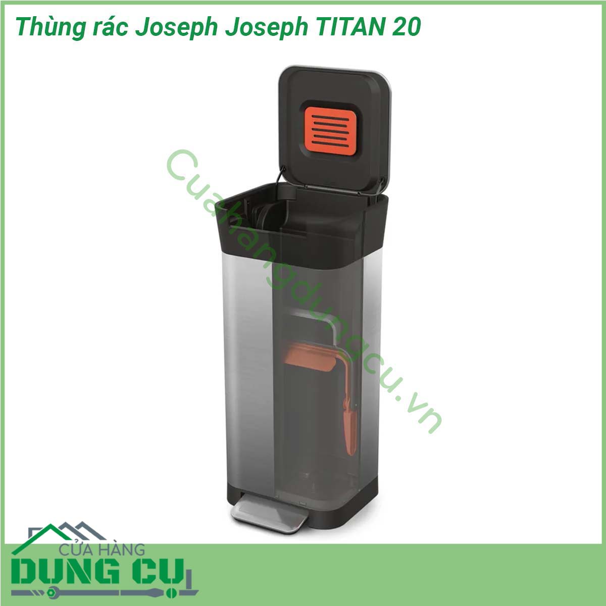 Thùng rác Joseph Joseph TITAN 20